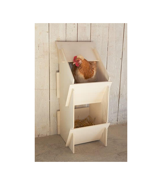 Pondoirs de 1 à 3 nids, pour toutes les poules pondeuses